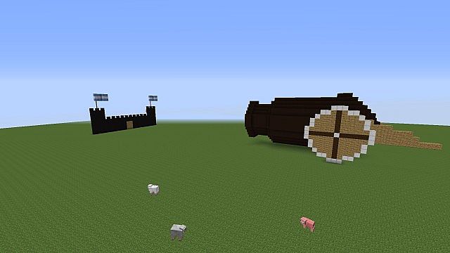 very big gun Minecraft Map