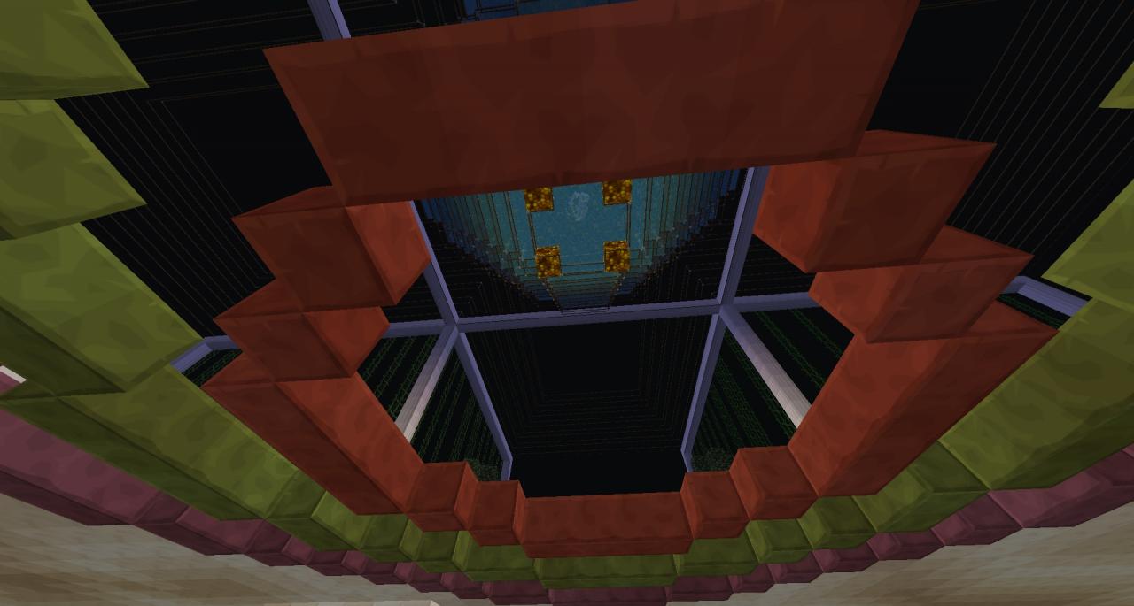 Spawn Quartz and Water Garden Minecraft Map