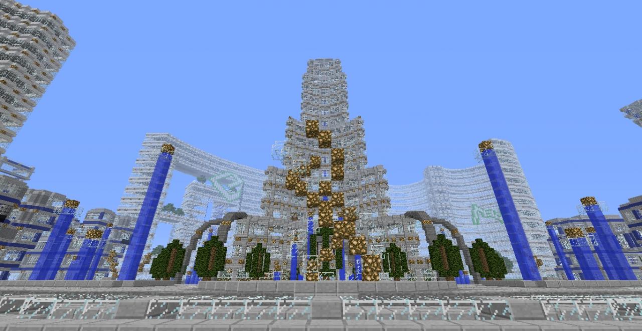 Real Las Vegas minecraft version 1.6 or later Minecraft Map