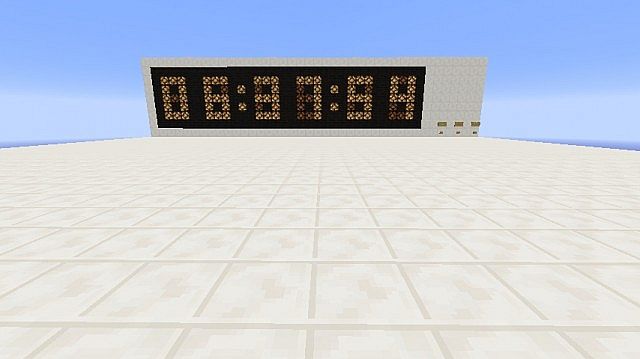 Timer in Minecraft - Start, Stop and Reset Minecraft Map