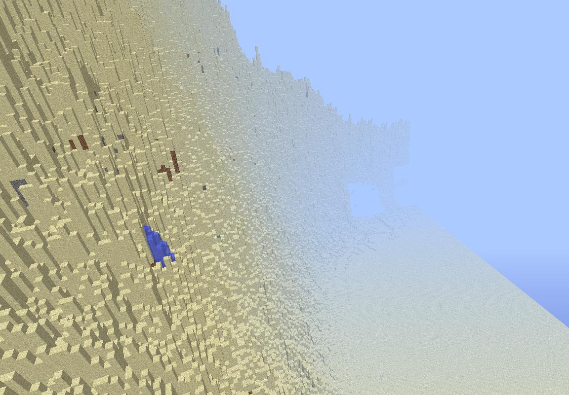 Sand Mountains Build Map! Minecraft Map