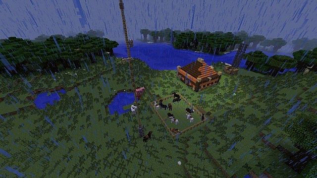 A Normal 1.7.2 World Minecraft Map