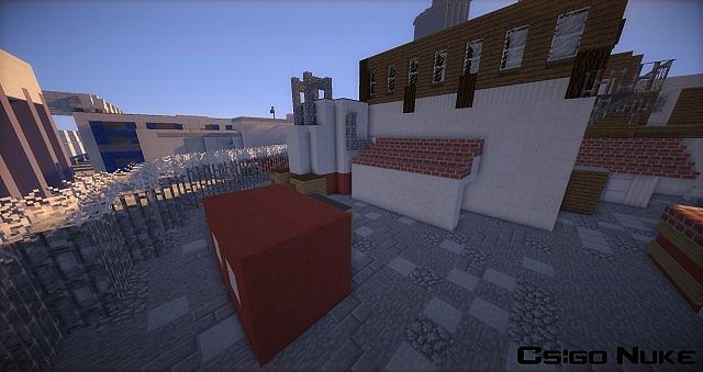 Cs:Go de_Nuke Finally in Minecraft! Minecraft Map