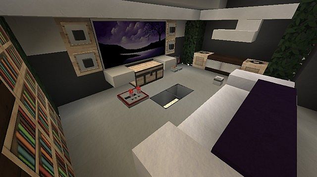 Modern House Minecraft Map