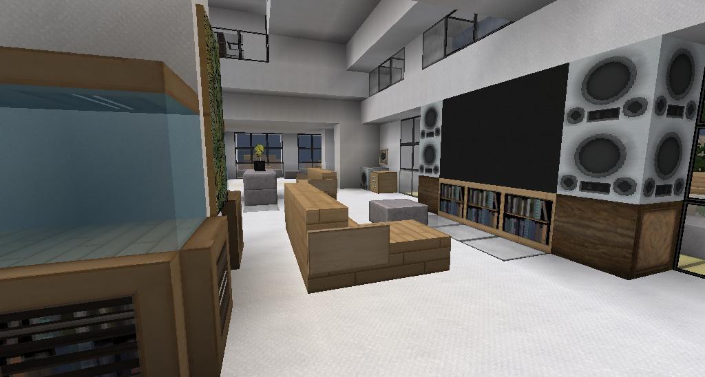 Modern House Minecraft Map