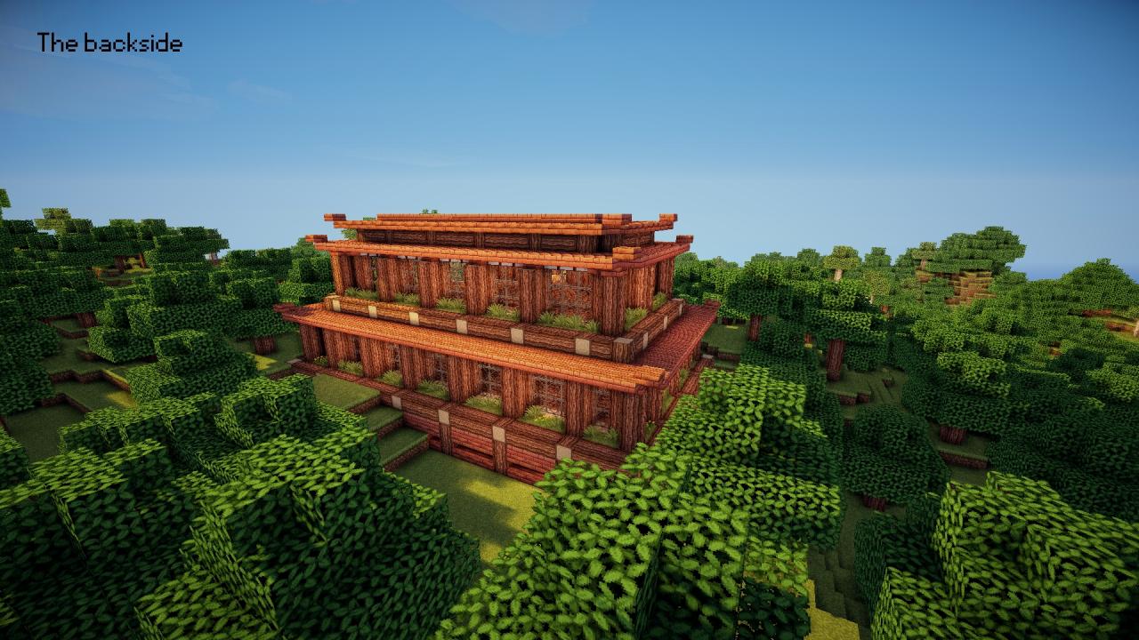 Minecraft: Chinese themed house Minecraft Map