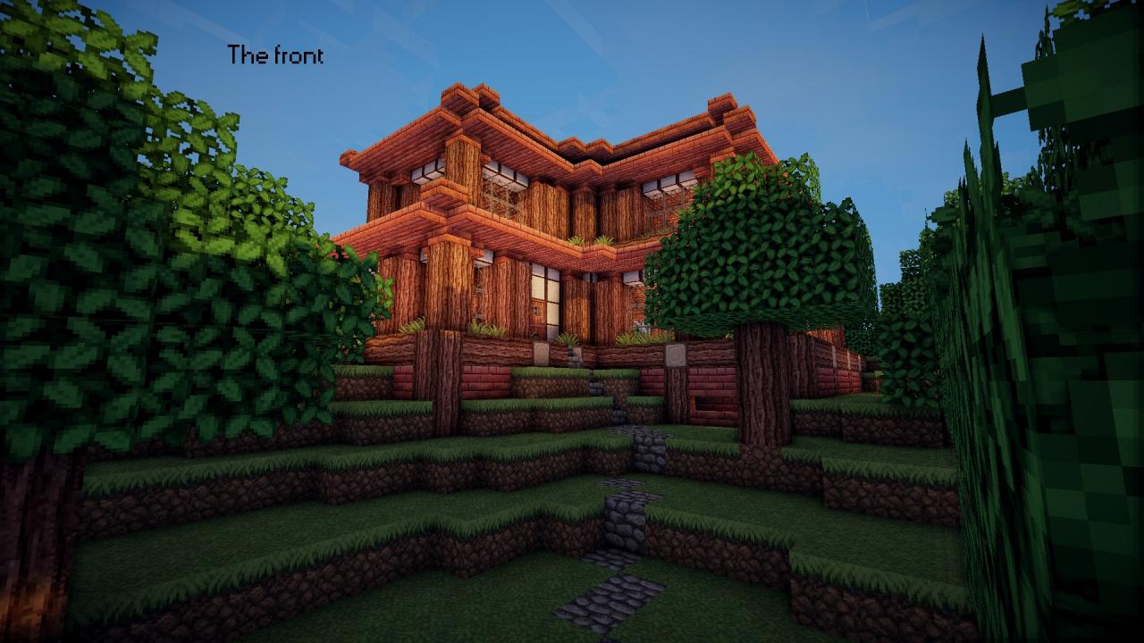 Minecraft: Chinese themed house Minecraft Map