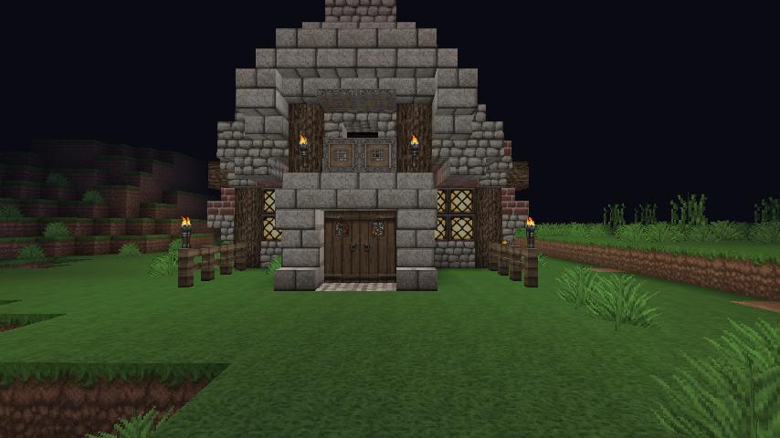 14 century middle class house Minecraft Map