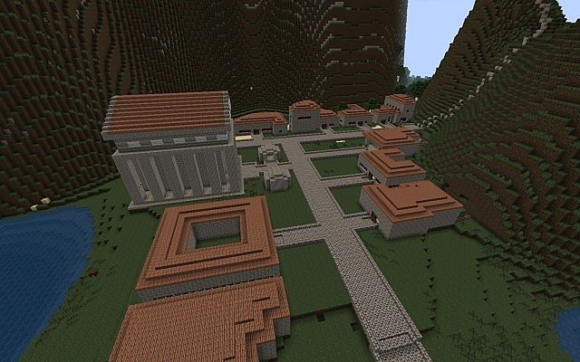 Creeper_2019's Roman Village Minecraft Project