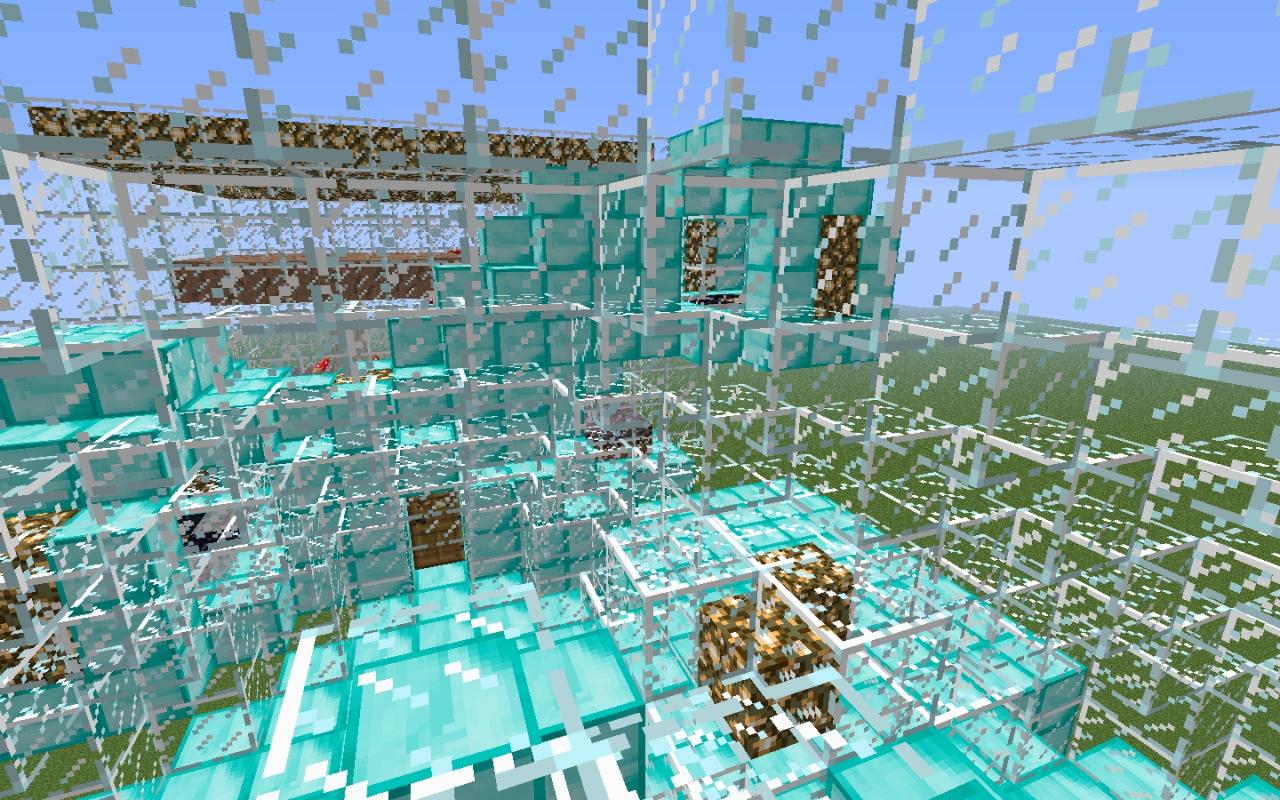 DIAMOND FUNHOUSE Minecraft Map