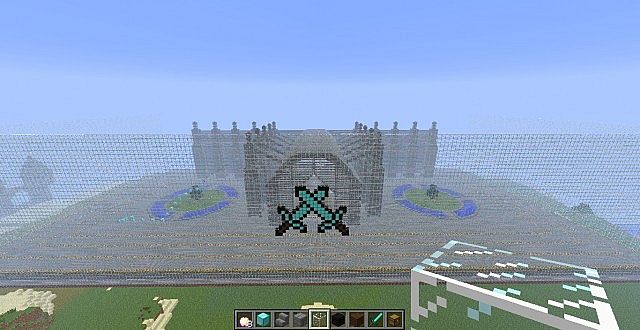 Massive Server Spawn Build Minecraft Map