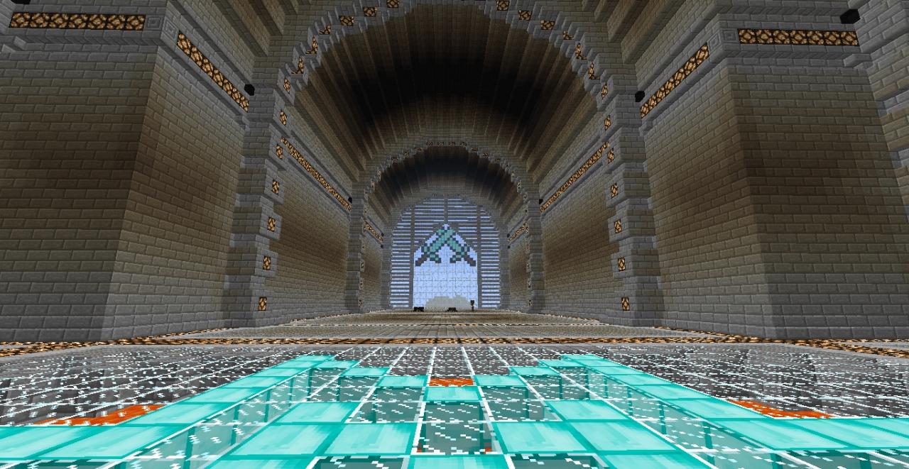 Massive Server Spawn Build Minecraft Map