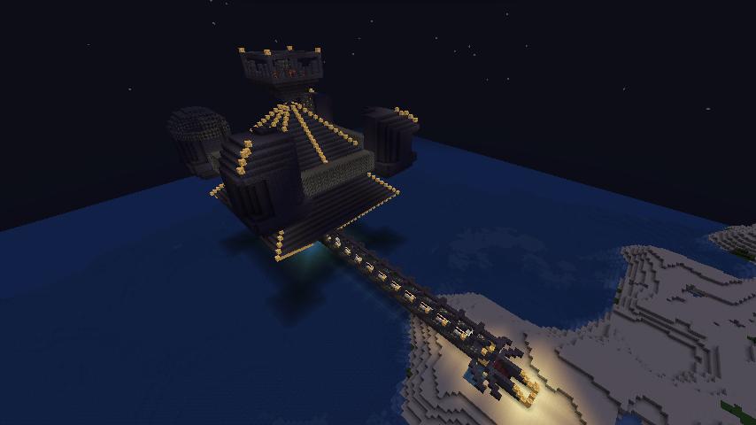 Zeppelin mod fullredstone aircraft ! Minecraft Map