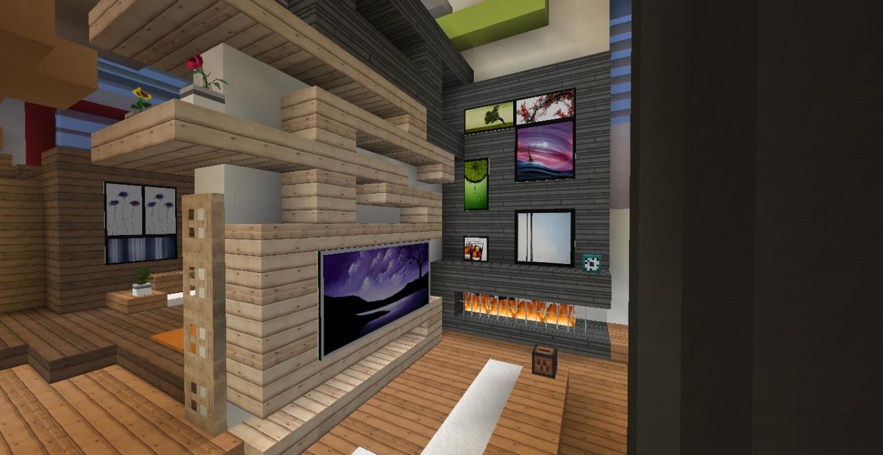 Modern Mansion Minecraft Map