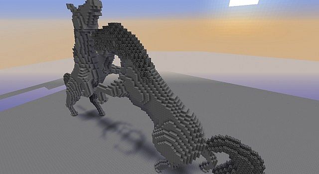 Horse Statues - Game of Thrones Minecraft Map