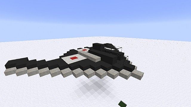 Japanese Stealth Bomber Minecraft Map