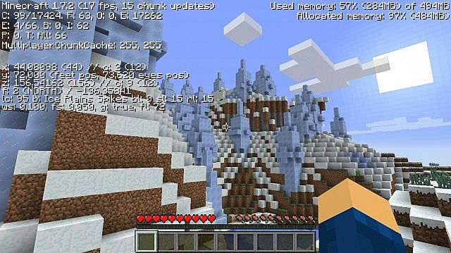 Wertusk's Ice Plains Spikes Seed Minecraft Map