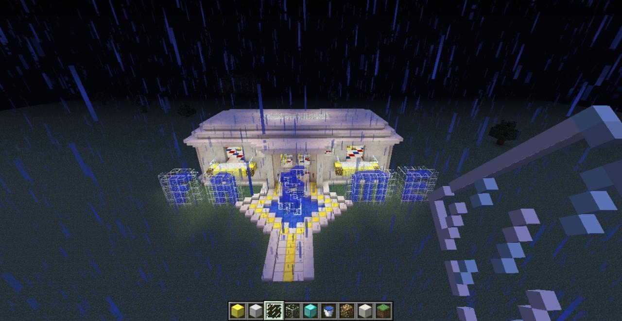 "Hall Of Fame" Building! Minecraft Map