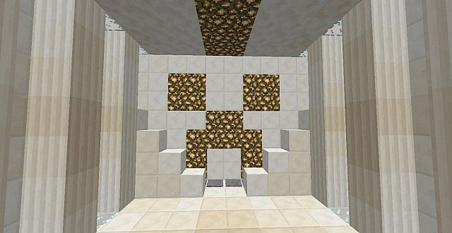 Cool Quartz House Minecraft Map