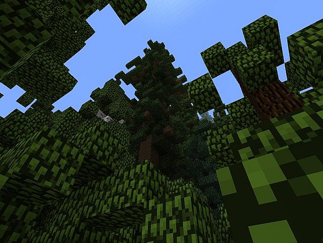 Forest Mountain [North American Pines] Minecraft Map