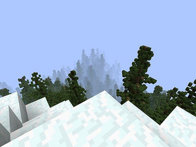 Forest Mountain [North American Pines] Minecraft Map