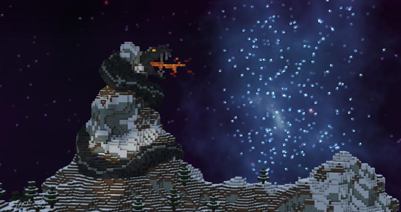 Minecraft Build - Python Island - Massic Builds Minecraft Map