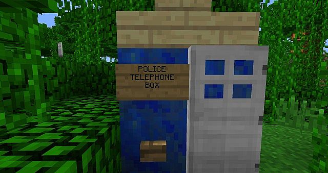 TARDIS In Minecraft Minecraft Map