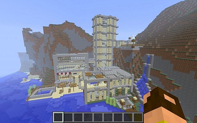 Beutiful Resort Minecraft Map