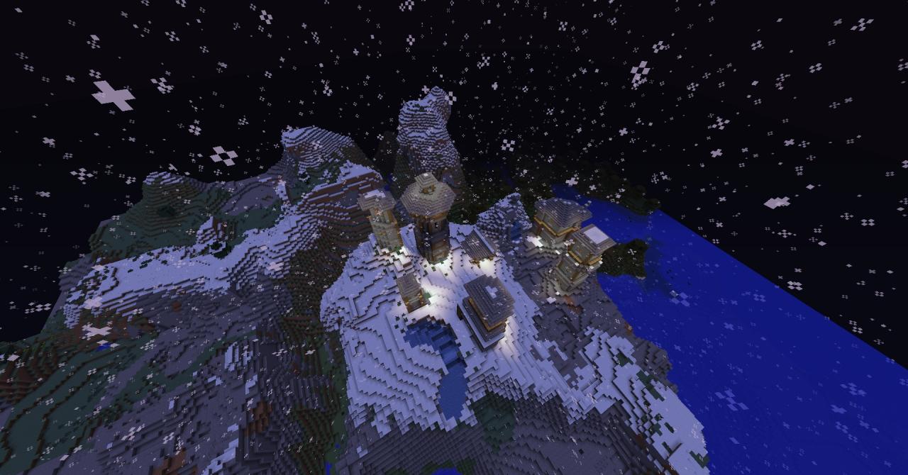 rowan village Minecraft Map