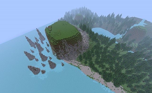 Landscaping (Island) Minecraft Map