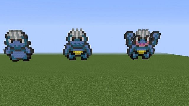 POKEMON PIXEL ART Minecraft Map