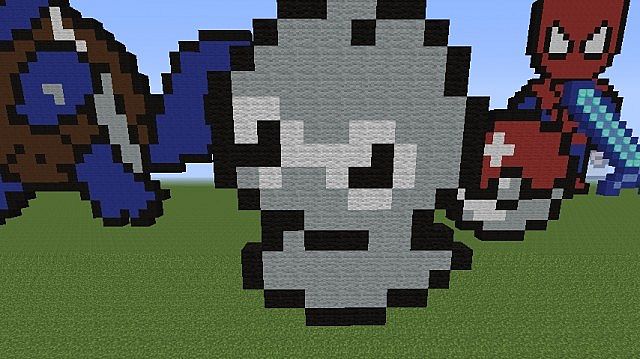 POKEMON PIXEL ART Minecraft Map