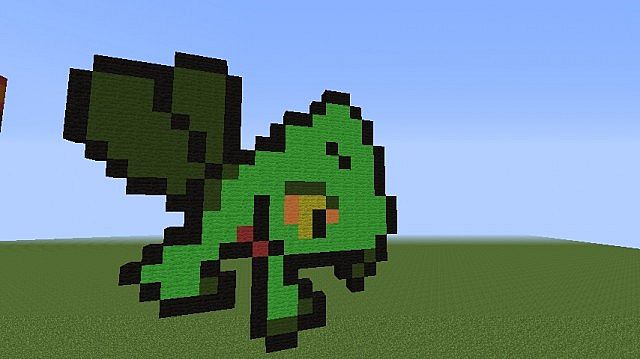 POKEMON PIXEL ART Minecraft Map