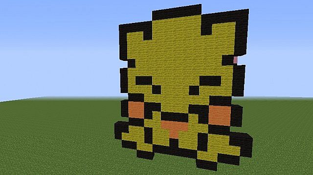 POKEMON PIXEL ART Minecraft Map