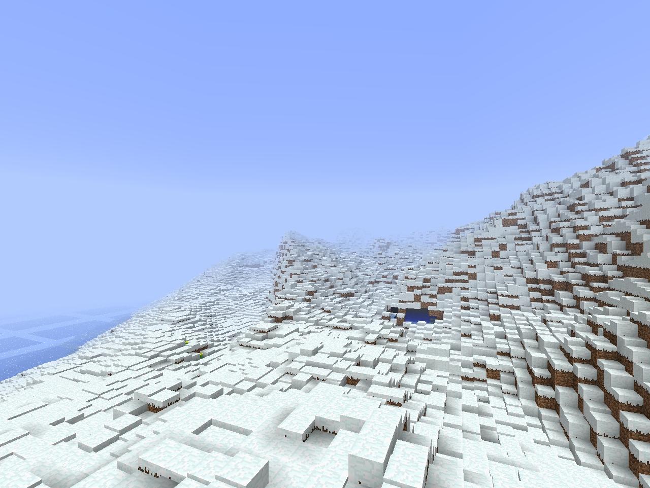 Forest Mountain [Snow Desert] Minecraft Map