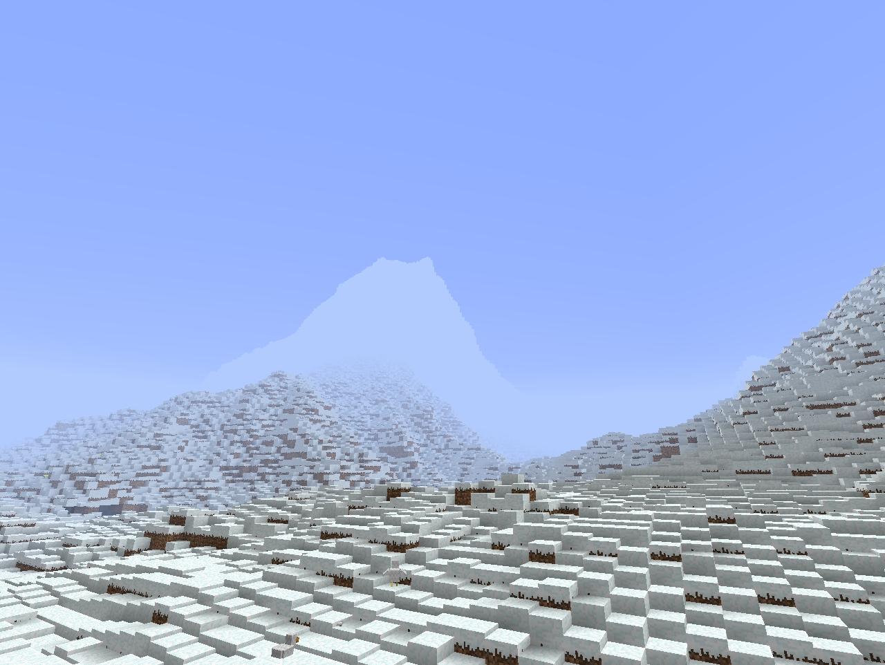 Forest Mountain [Snow Desert] Minecraft Map