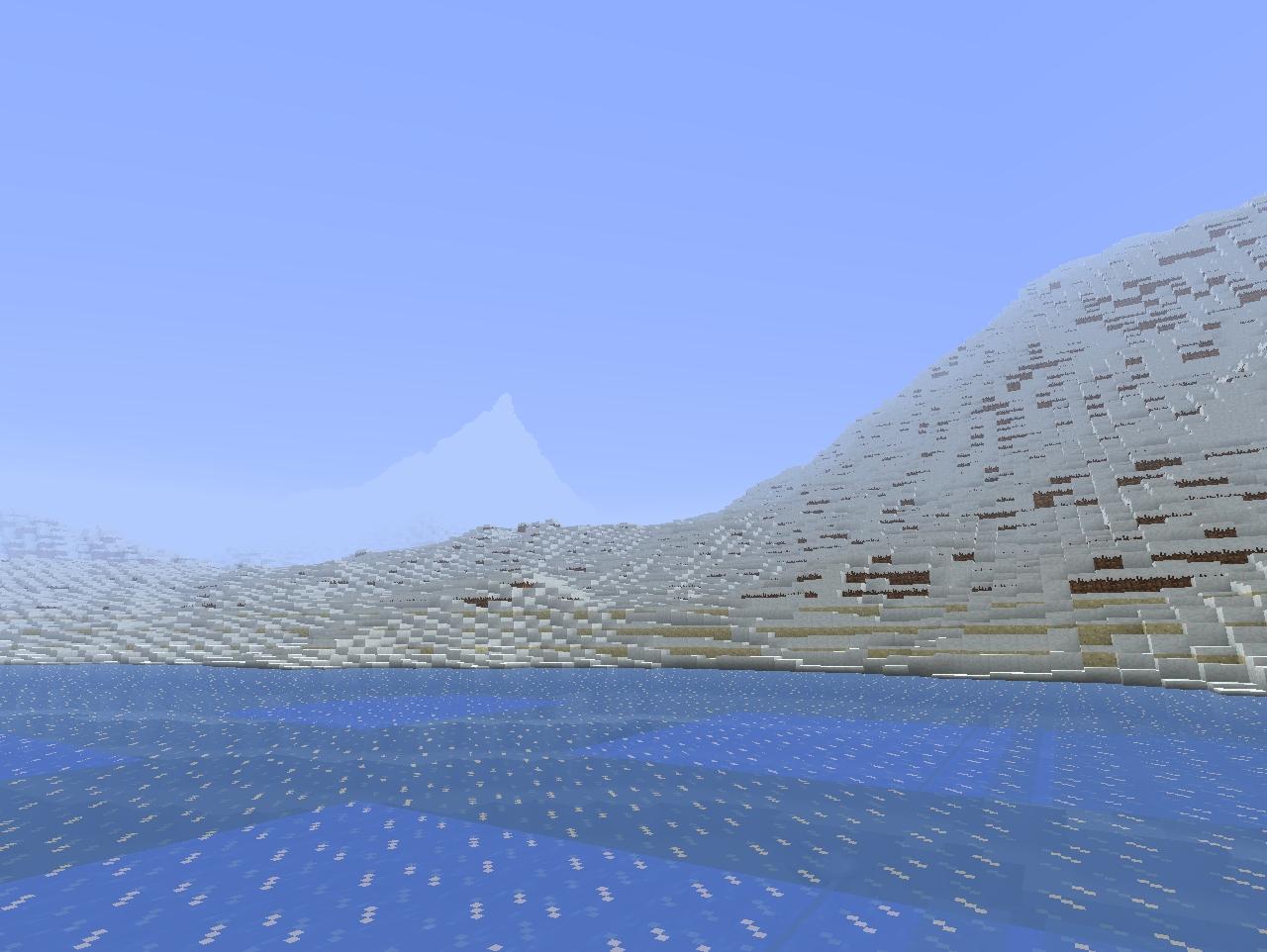 Forest Mountain [Snow Desert] Minecraft Map