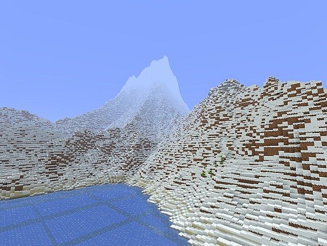 Forest Mountain [Snow Desert] Minecraft Map