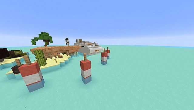 COOL'S MICROBUILDS - Paradise'd! Minecraft Map