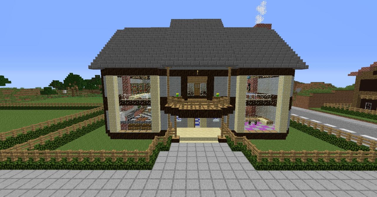 Minecraft Neighborhood (Progress) Minecraft Map