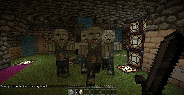 blocks vs zombies Minecraft Map