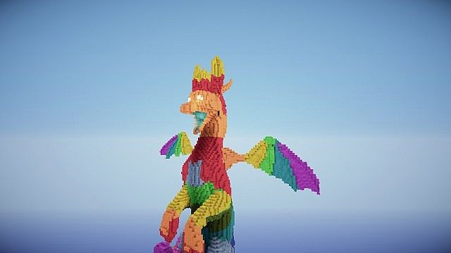 A Happy Dragon. Only for sad people :/ Minecraft Map
