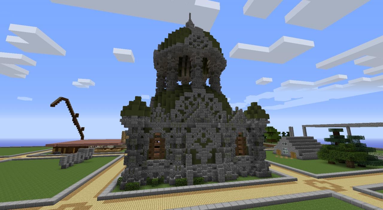 Ancient temple Minecraft Map