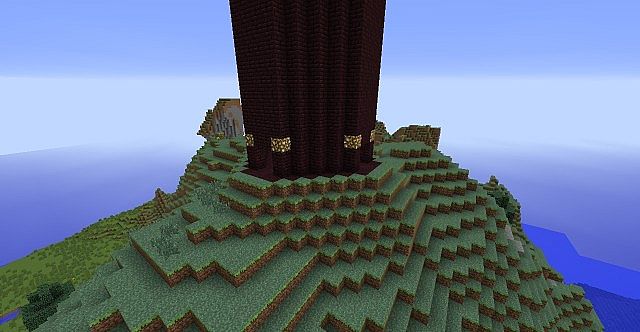 Big nether tower - Großer Nether Turm Minecraft Project