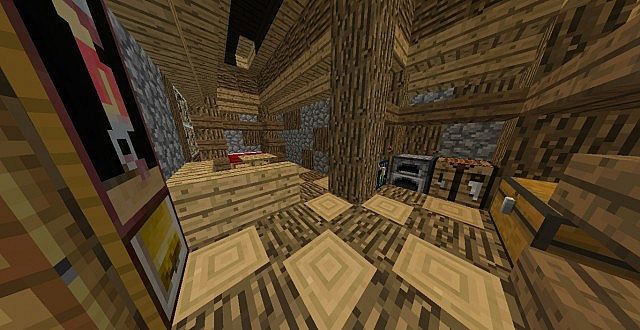 Builds and interiors Minecraft Map