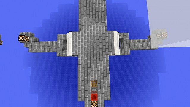 Minecraft Bomber (Plane)-Actually Bombs!! Minecraft Map