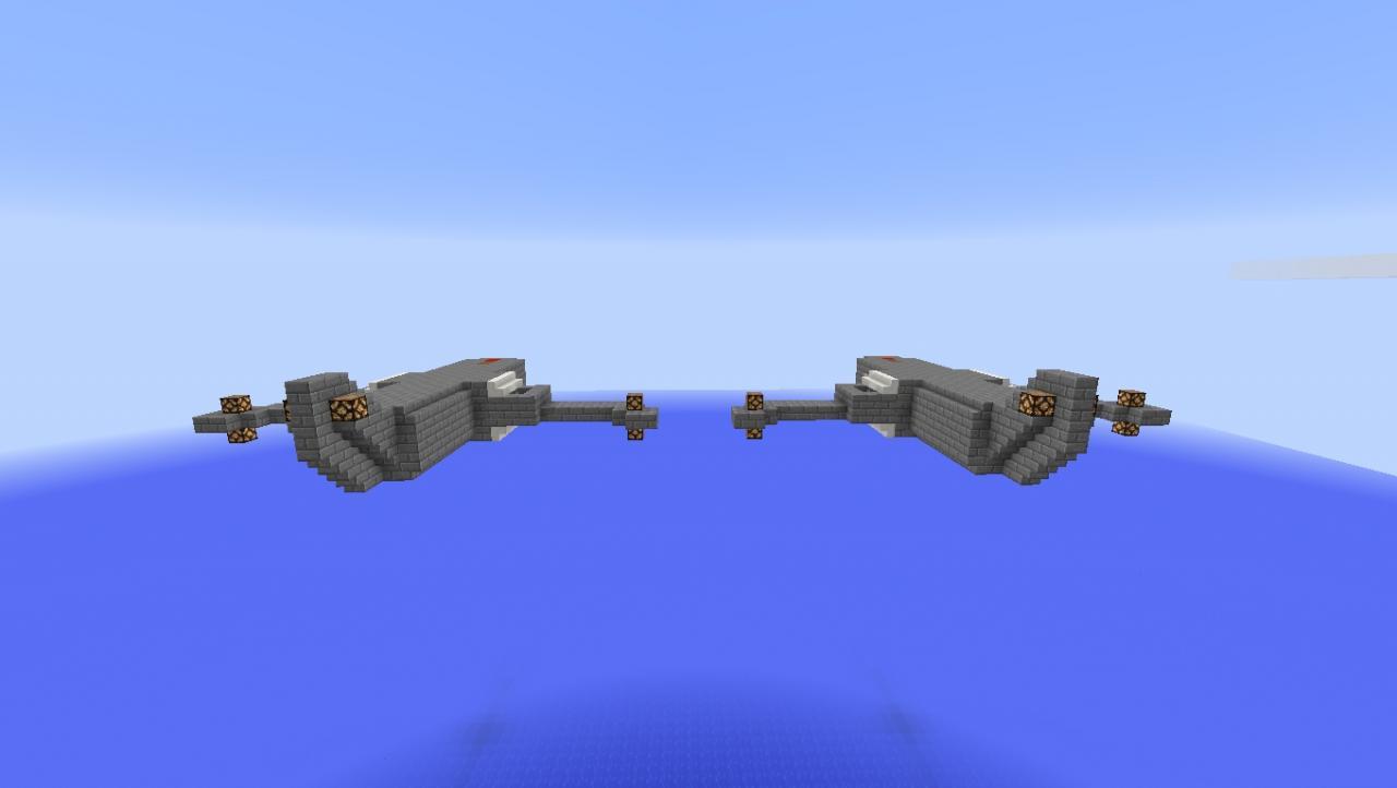 Minecraft Bomber (Plane)-Actually Bombs!! Minecraft Map