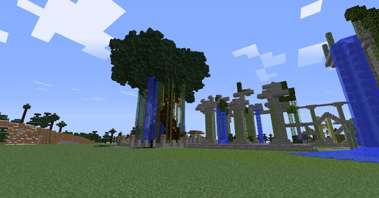 Forestry Survival Spawn ; Made by Gniliub Minecraft Map