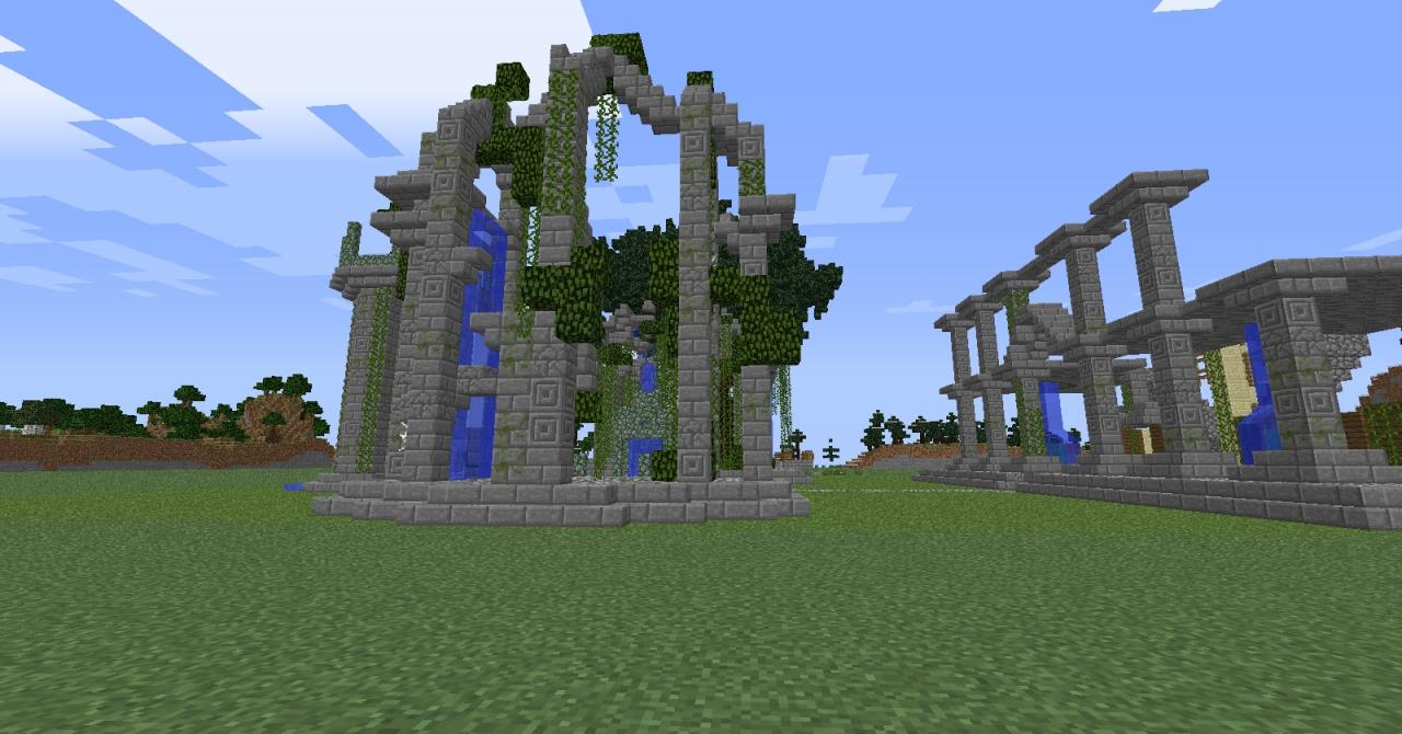 Forestry Survival Spawn ; Made by Gniliub Minecraft Map