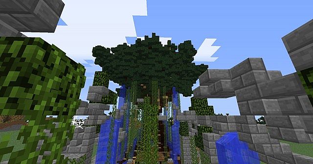 Forestry Survival Spawn ; Made by Gniliub Minecraft Map